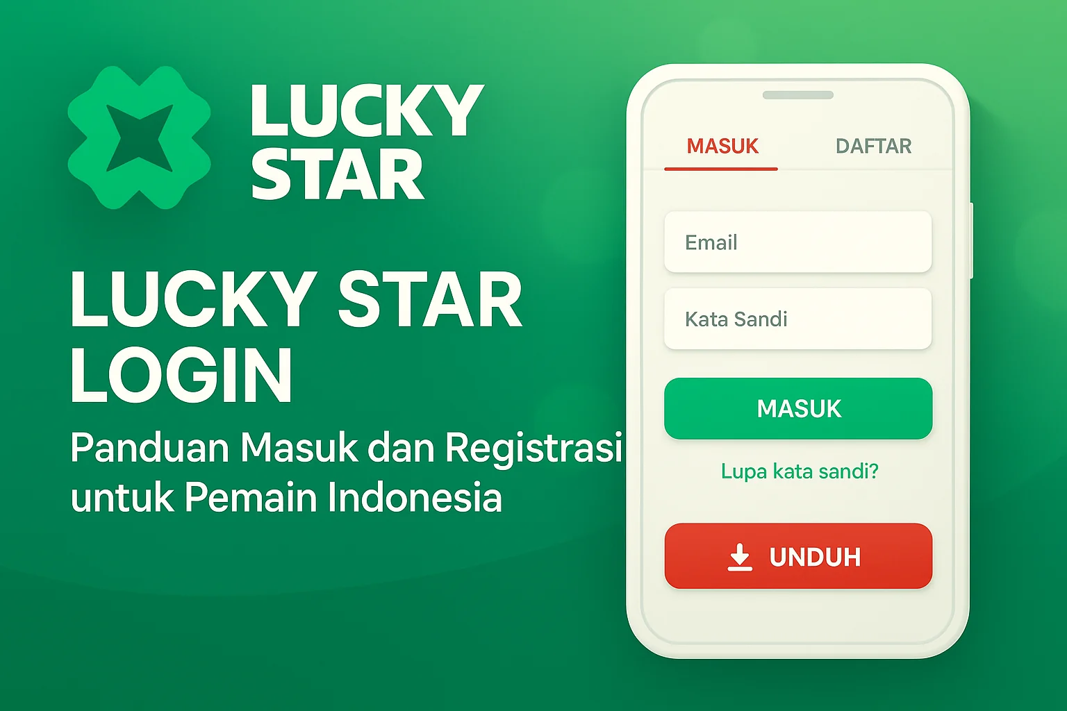 Lucky Star Login & Registration Indonesia - Masuk & Daftar Akun